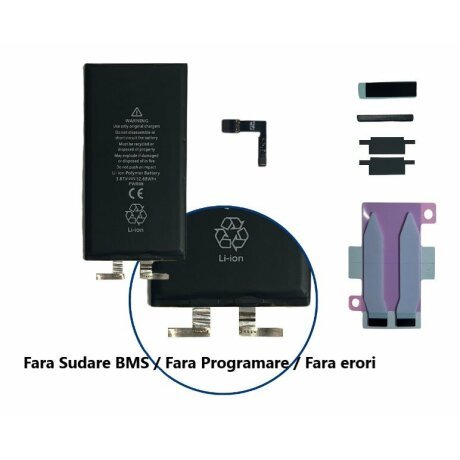 Acumulator (fara BMS) iPhone 11 (Tehnologie Fara Sudare) + Flex Tag-ON ...