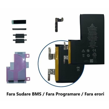 Acumulator (fara BMS) iPhone 13 Pro (Tehnologie Fara Sudare contacte ...