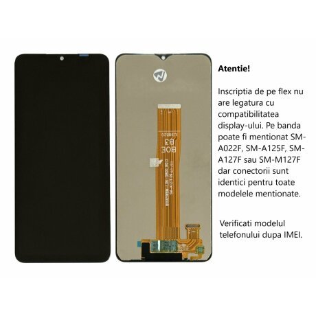 Ecran Samsung A127F Galaxy A12 Nacho 2021 (Compatibil) - Distrizone.ro